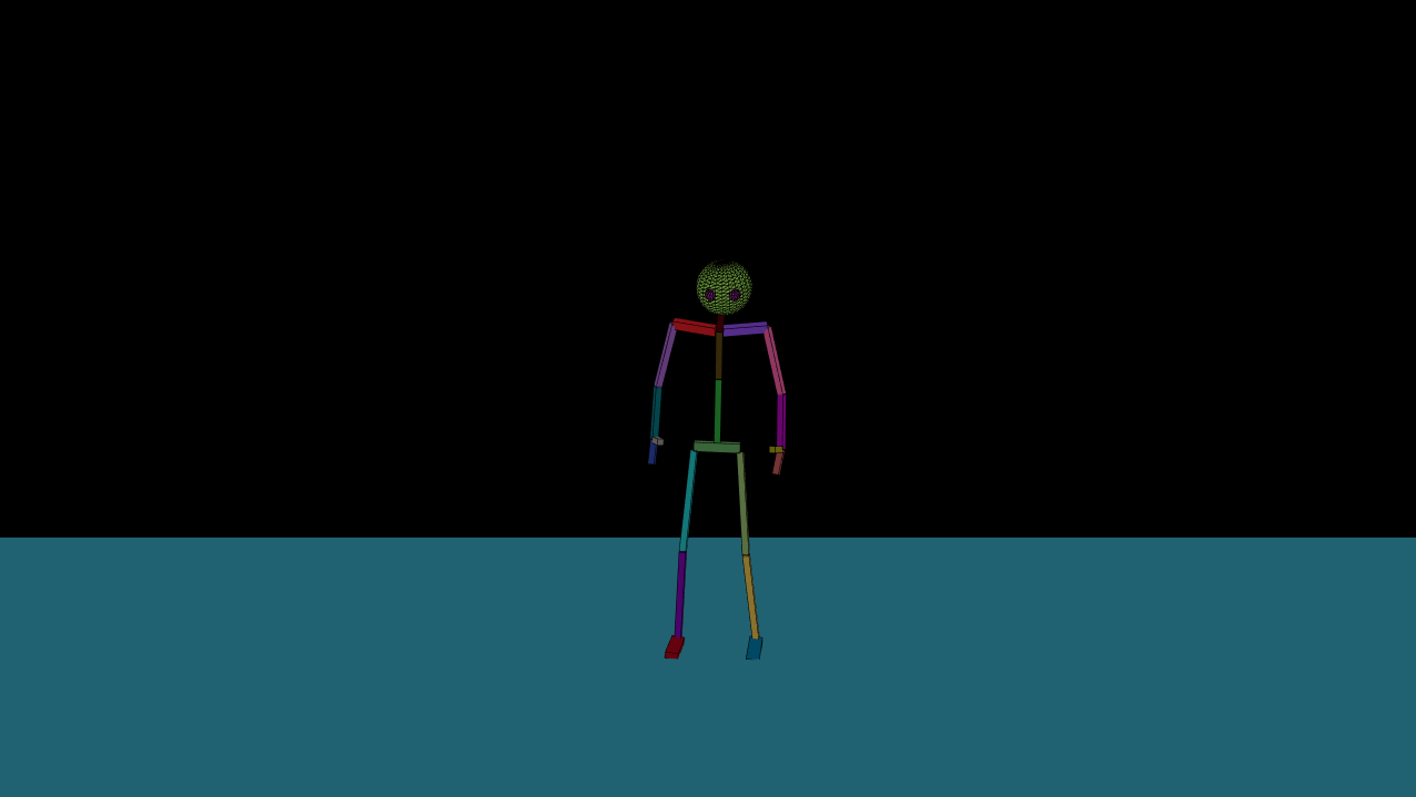 Human Skeleton Motion Visualizer